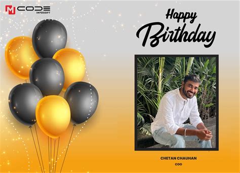 M Code Infosoft On Linkedin Happy Birthday To Our Esteemed Coo Heres
