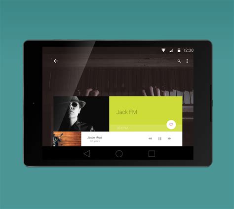 Ui Radio App Concept Mobile And Tablet On Behance