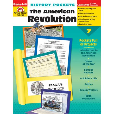 Evan Moor Educational Publishers History Pockets The American