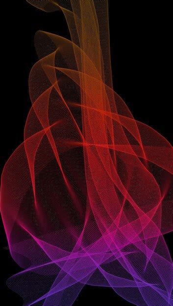 Premium Vector Gradient Abstract Lines Background