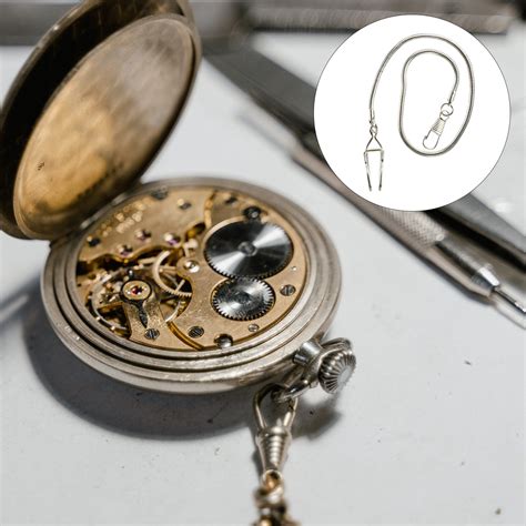 Clip Pocket Watch Chain Alloy Hanging Pocket Watch Chain Pocket
