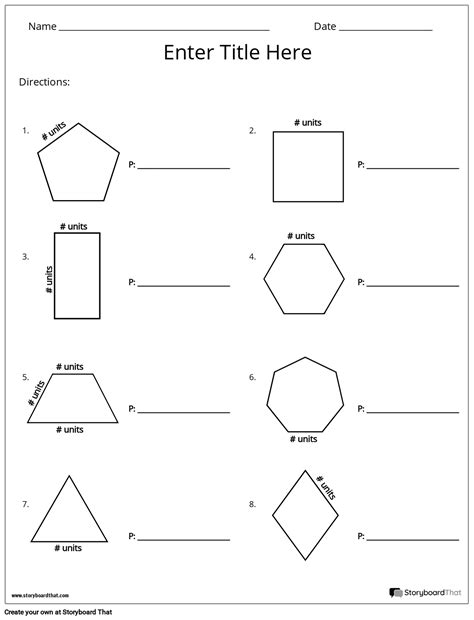 Area And Perimeter Worksheets Pdf