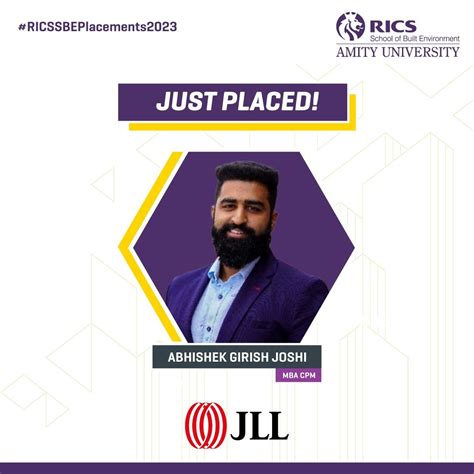 Ar Abhishek Joshi On Linkedin Thank You Rics School Of Built