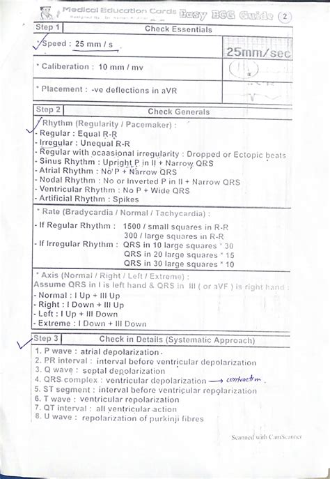 Solution Ecg Complete Guidance Notes Studypool