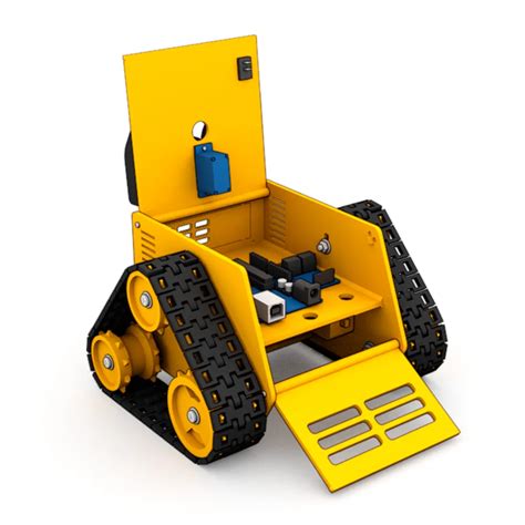 Tracked Robot Bino3d Toy Or Robotic Kit Version By Mauricioduarte Makerworld Download Free 3d