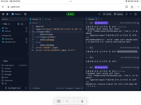 이 파이썬 프로그램의 문제점 지식in
