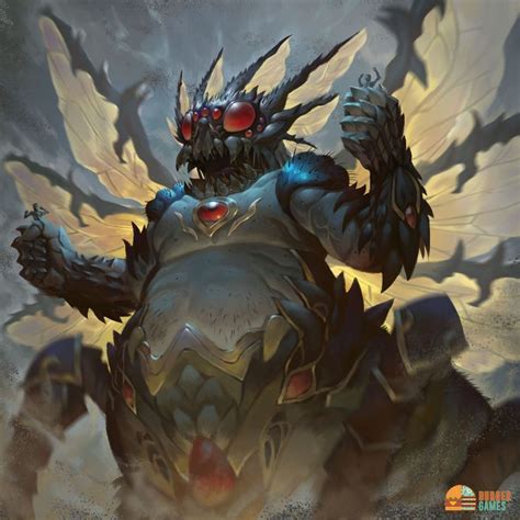 Artstation Beelzebub Tommy Suhartono Creature Concept Art