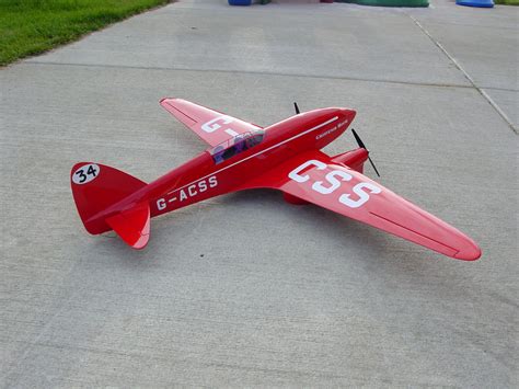 De Havilland Dh 88 Comet Sport Scale Twin Engine British Racer Model
