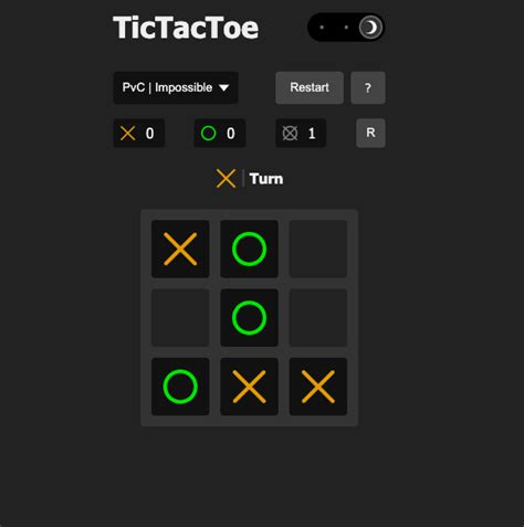 Github Sharveshrajtictactoe Computer A Simple Web Application With