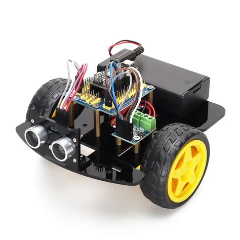 Starter Robot Car Kit For Arduino Programming Automation Robot Framework Complete Kit For