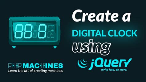 Create A Digital Clock With Jquery And Php Learn Php By Building