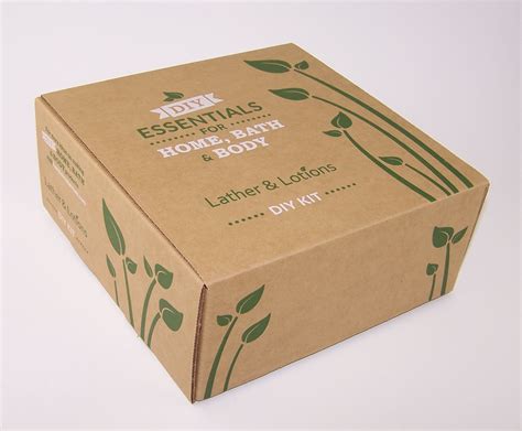 Hinged Lid Corrugated Paper Box Kraft Paper Box
