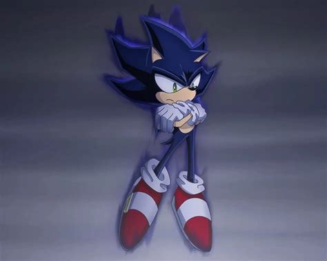 Dark Sonic Sonics Intense And Mysterious Transformation