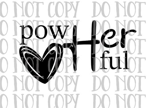 Pow Her Ful Png Etsy