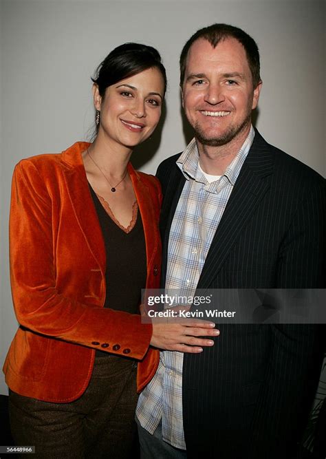 Actress Catherine Bell And Husband Adam Beason Attend The Church Of