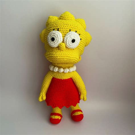 Lisa Simpson Pdf Crochet Pattern Inspire Uplift