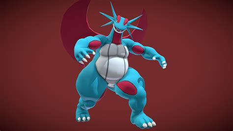 Km Salamence Download Free 3d Model By Irongut1 [6b7c2e7] Sketchfab