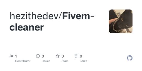 Github Hezithedevfivem Cleaner