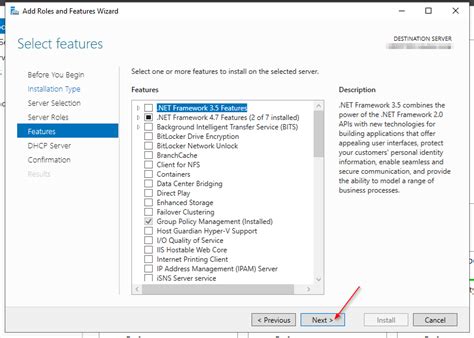 Windows DHCP Server Failover Setup Hot Standby
