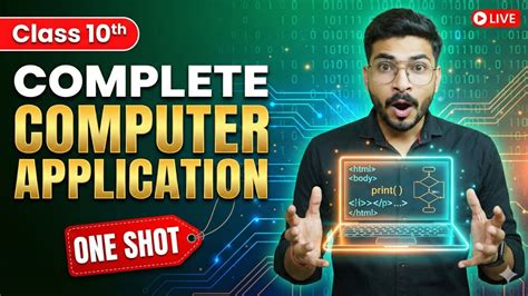 Computer Application Full Syllabus Revision Class 10 🔥 Class 10