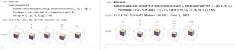 Graphics D Bug In GeometricTransformation Mathematica Stack Exchange
