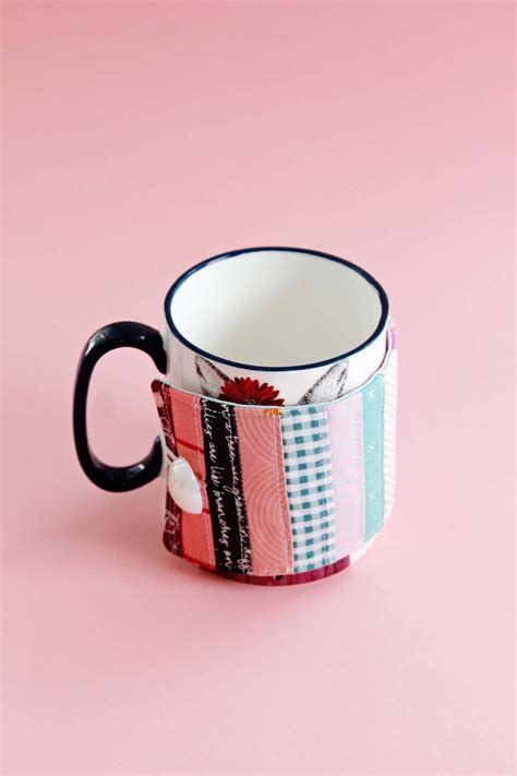 Mug Cozy Pattern Sew A Fabric Mug Wrap See Kate Sew