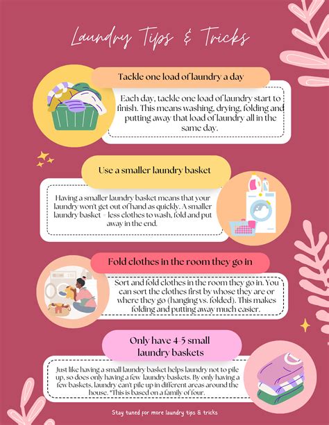 Laundry Tips Printable At Ben Gruner Blog