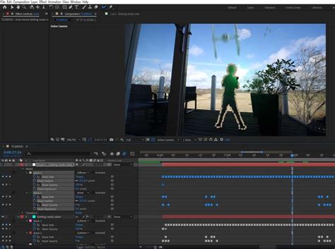 How To Convert A Rotobrush Selection To A Keyframed Mask In After