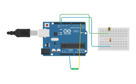 Circuit Design Tilt Sensor Tinkercad