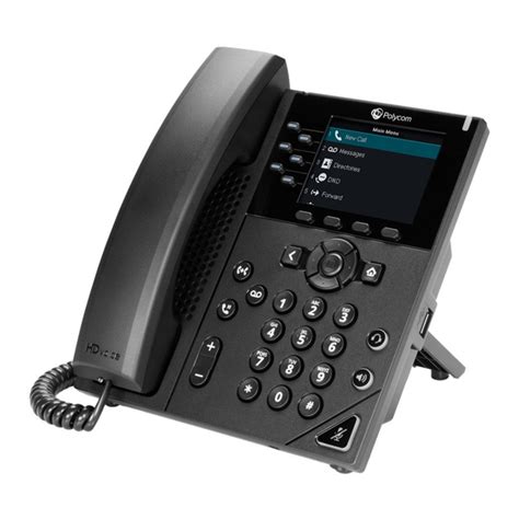 Polycom Vvx350 User Manual Pdf Download Manualslib