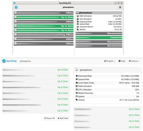 Issue With Syncthing Gtk On Reconnecting To Network Support Syncthing Community Forum