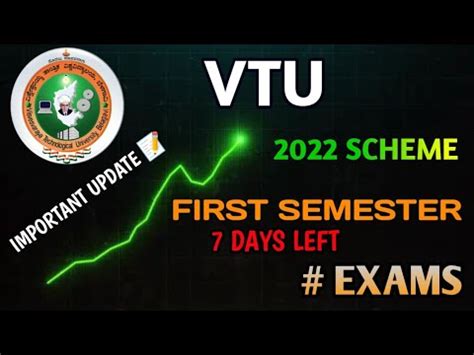 Important Video For Vtu 1st Semester 2022 Scheme Babes YouTube
