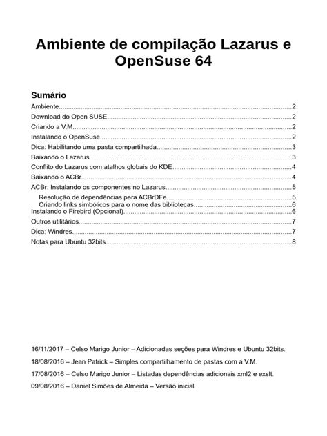 lazarus vm opensuse64 pdf linux ambiente de desktop