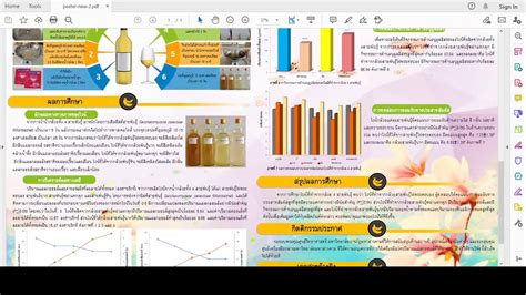 การทำโปสเตอร์งานวิจัย Youtube