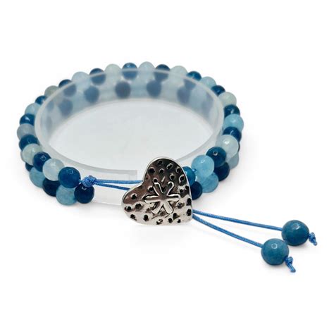 Wendy Jade Bracelet Aqua