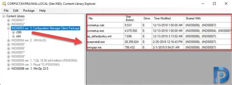 Sccm Content Library Explorer Tool Prajwal Desai