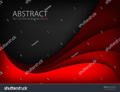 Red Vector Background Curve Line On Stock Vector Royalty Free 243548884 Shutterstock