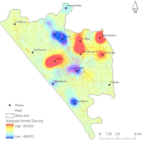 Spatial Characteristics Of Accident Hotspots Unpartitioned Data