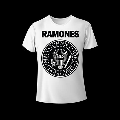 Ramones Logo Artwork Rock Shop Bih