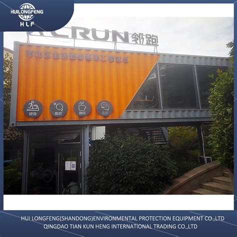 Portable Prefab Modular Prefab Prefabricated Steel Structure Container House For The Gym China