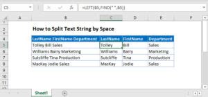 How To Split Text String By Space Comma More Excel And Google Sheets Automate Excel