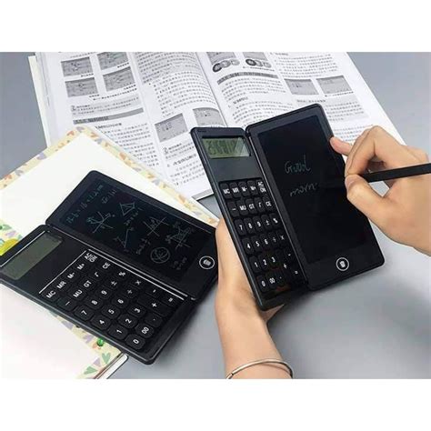์new เครื่องคิดเลข 2 In1 เครื่องคิดเลขพร้อมหน้าจอบันทีก5 5นิ้ว เครื่องคิดเลขจอlcd เครื่องคิดเลข