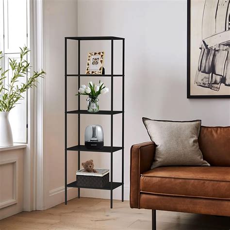 Narrow Metal Floor Standing Shelf Manufacturer Maxwell