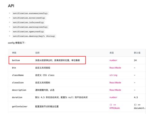 Notification 参数问题 Issue ant design ant design GitHub