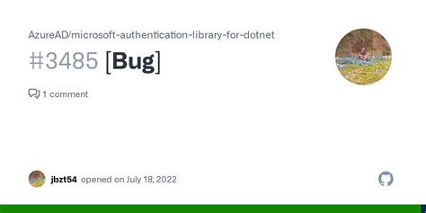 Bug Issue Azuread Microsoft Authentication Library For Dotnet Github