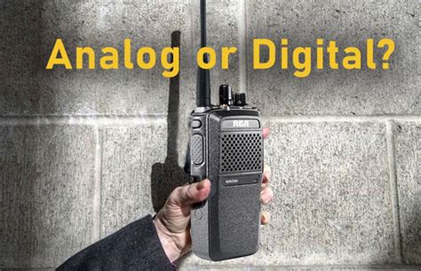 Can Analog And Digital Radios Work Together Discount Two Way Radio