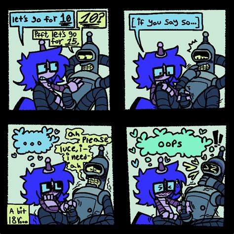 Benderlucy Edging Comic By Cliveisawesome223 On Newgrounds