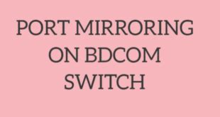 BDCOM Switch Loop Protection PollyBD