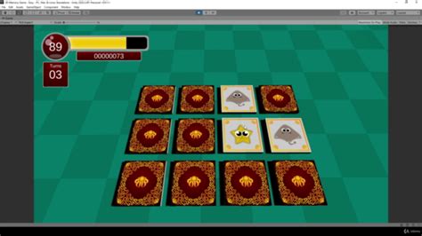 Unity Game Tutorial D Memory Game D Matching Game