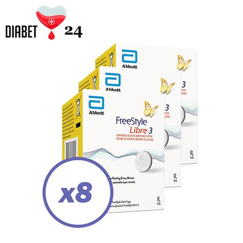 Сенсор FreeStyle Libre 3 (Фристайл Либре 3) 8 уп. (ID#1839923614), цена ...